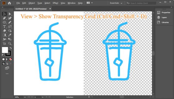 How to Make Background Transparent in Illustrator – WebTopic