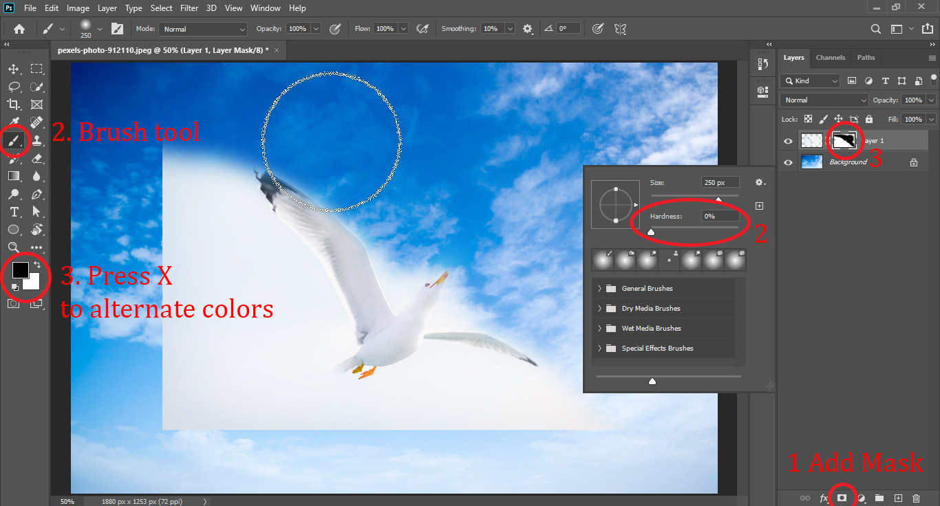 How To Apply Feather Effect In Photoshop – WebTopic