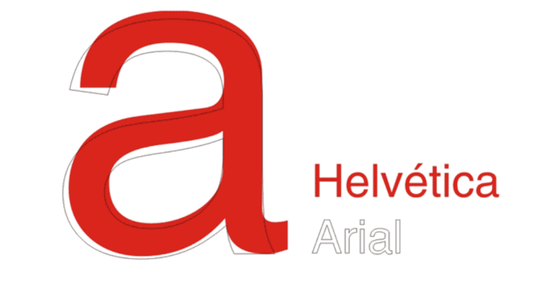 Helvetica vs Arial – Know The Real Difference – WebTopic