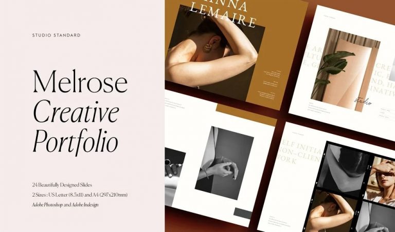 34 Best Graphic Design Portfolio Examples PDF Collection – WebTopic