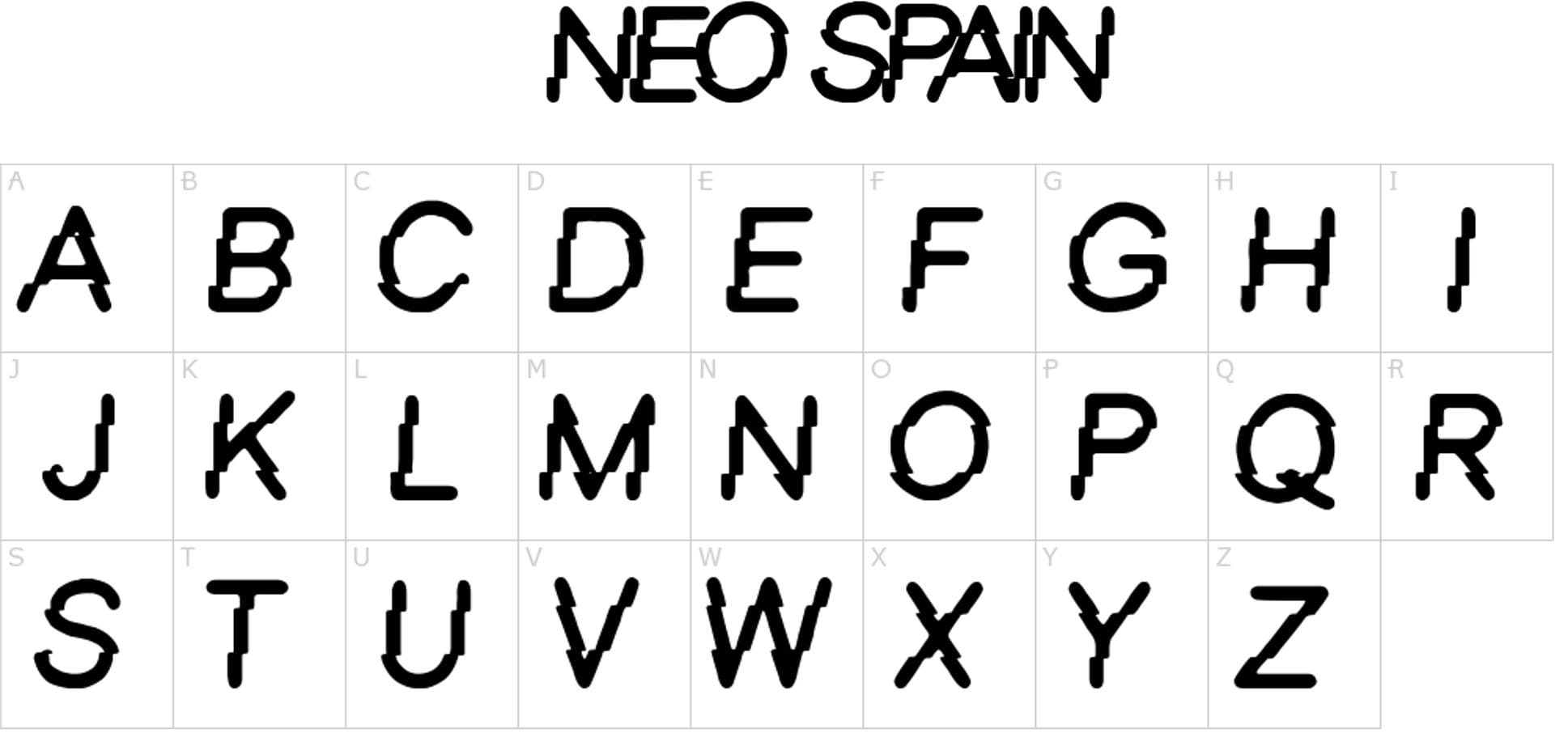 50 Awesome Distorted Fonts Will Bring WOW To Your Design – WebTopic