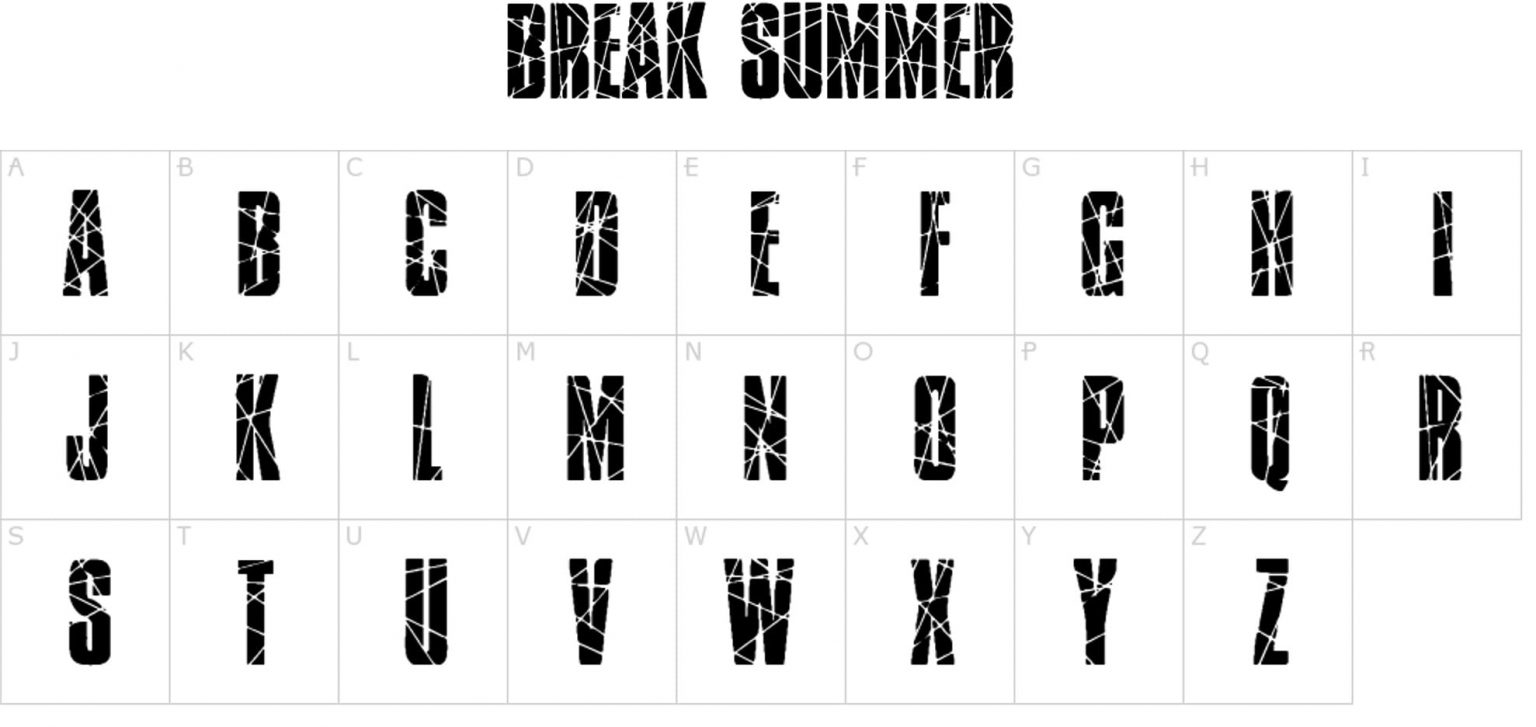 50 Awesome Distorted Fonts Will Bring WOW To Your Design – WebTopic