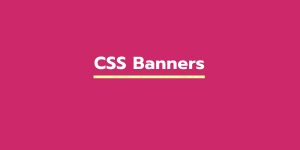 21 CSS Banners – WebTopic