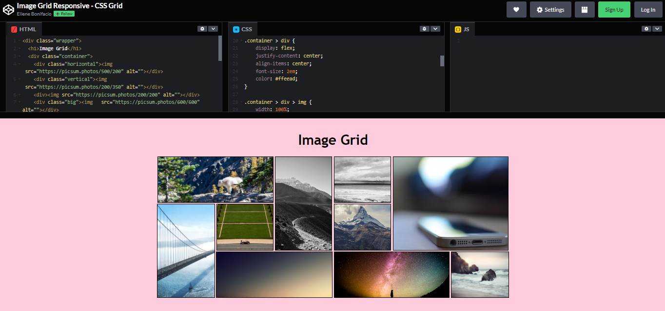 16 CSS Image Grids Code Examples – WebTopic