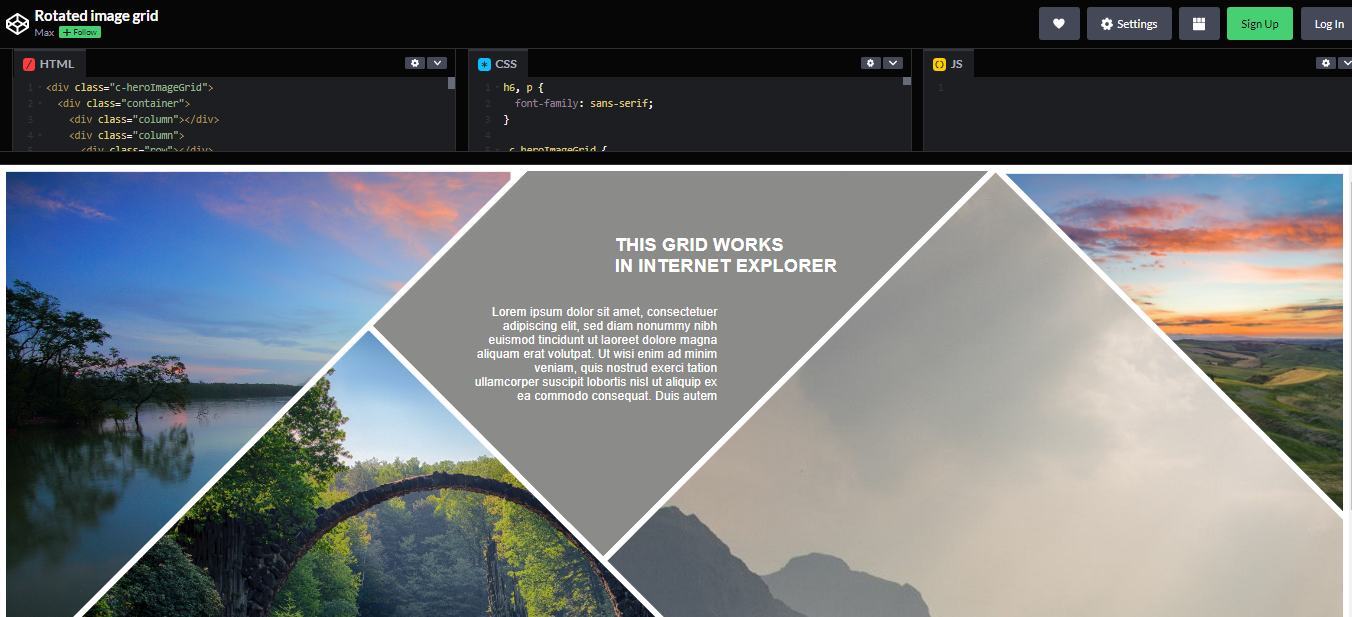 16 CSS Image Grids Code Examples – WebTopic