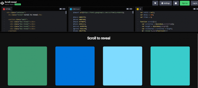 17 CSS Reveal Animation Code Examples – WebTopic