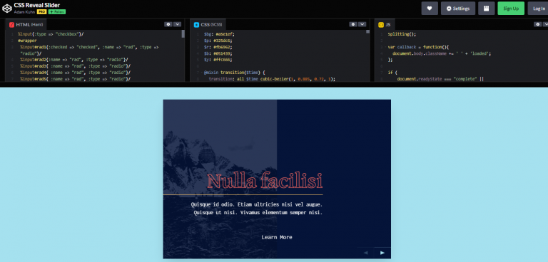 17 CSS Reveal Animation Code Examples – WebTopic
