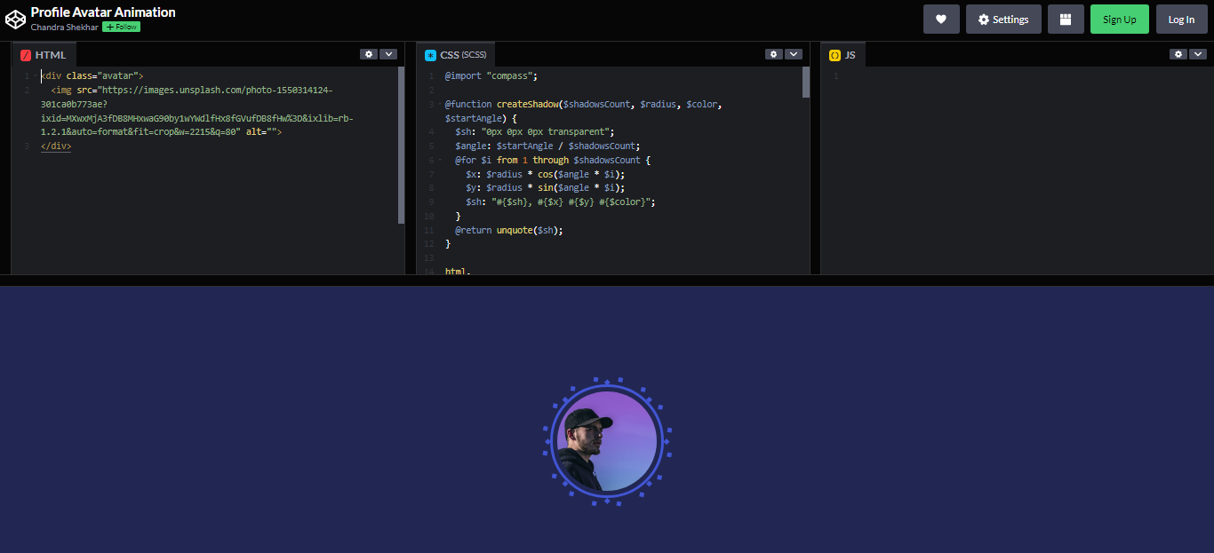 21 CSS Avatars With Code Examples – WebTopic