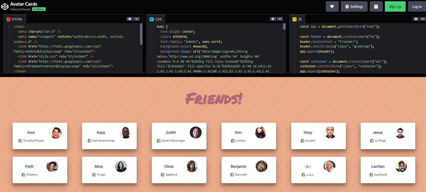 21 CSS Avatars With Code Examples – WebTopic