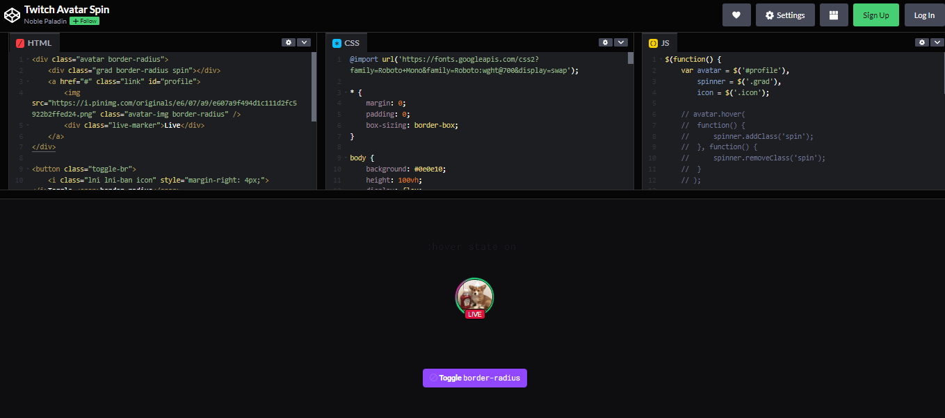 21 CSS Avatars With Code Examples – WebTopic