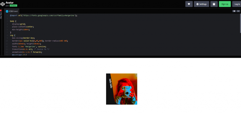 21 CSS Avatars With Code Examples – WebTopic