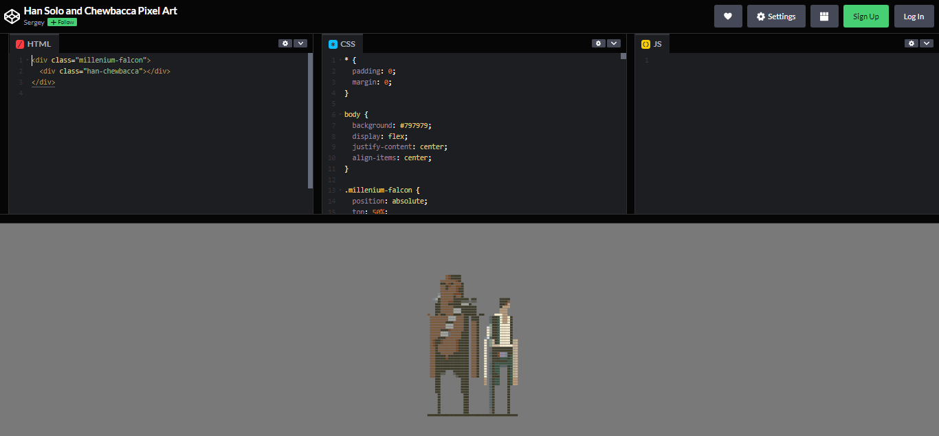 21 CSS Pixel Art With Source Code Examples – WebTopic