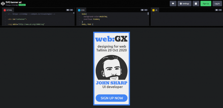 21 CSS Banners – WebTopic