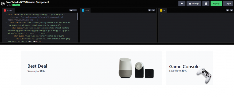 21 CSS Banners – WebTopic