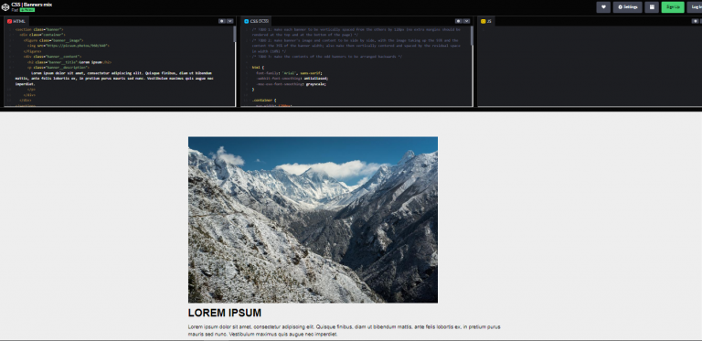 21 CSS Banners – WebTopic