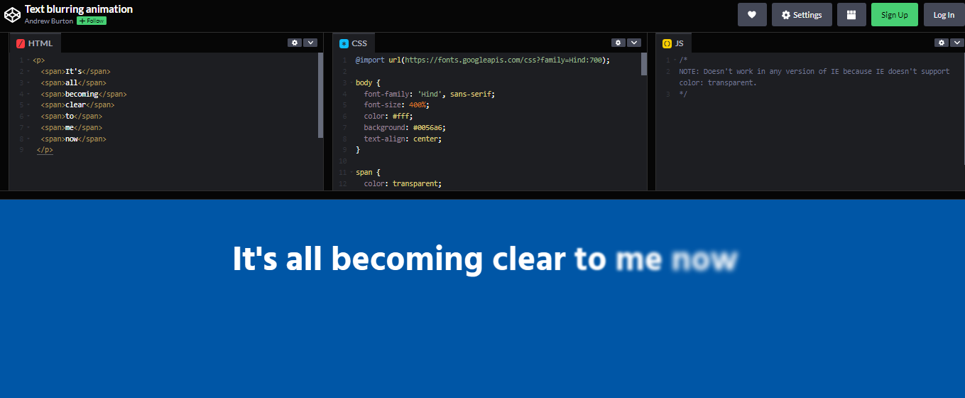 21 CSS Blur Effects Examples – WebTopic