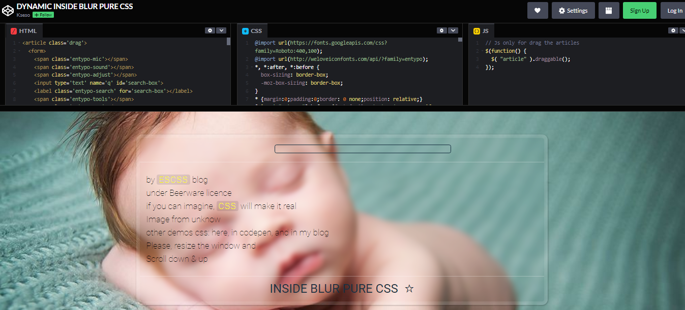 21 CSS Blur Effects Examples – WebTopic