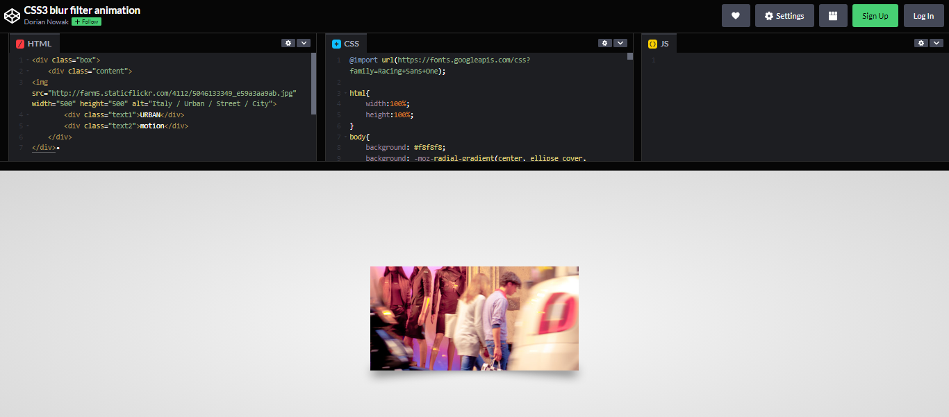 21 CSS Blur Effects Examples – WebTopic