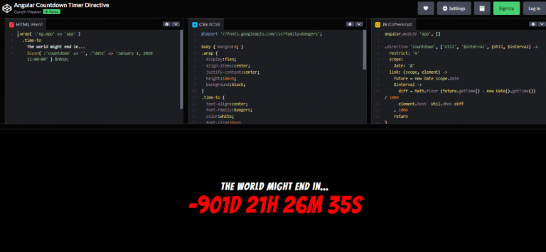 21 Css Countdown Timers Code Examples Webtopic