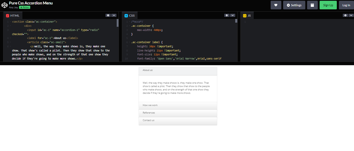 Top 21 CSS Collapsible Menus Examples – WebTopic
