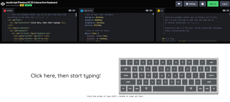 14 CSS Keyboard Code Examples – WebTopic