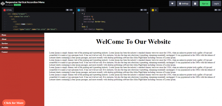 Top 21 CSS Collapsible Menus Examples – WebTopic