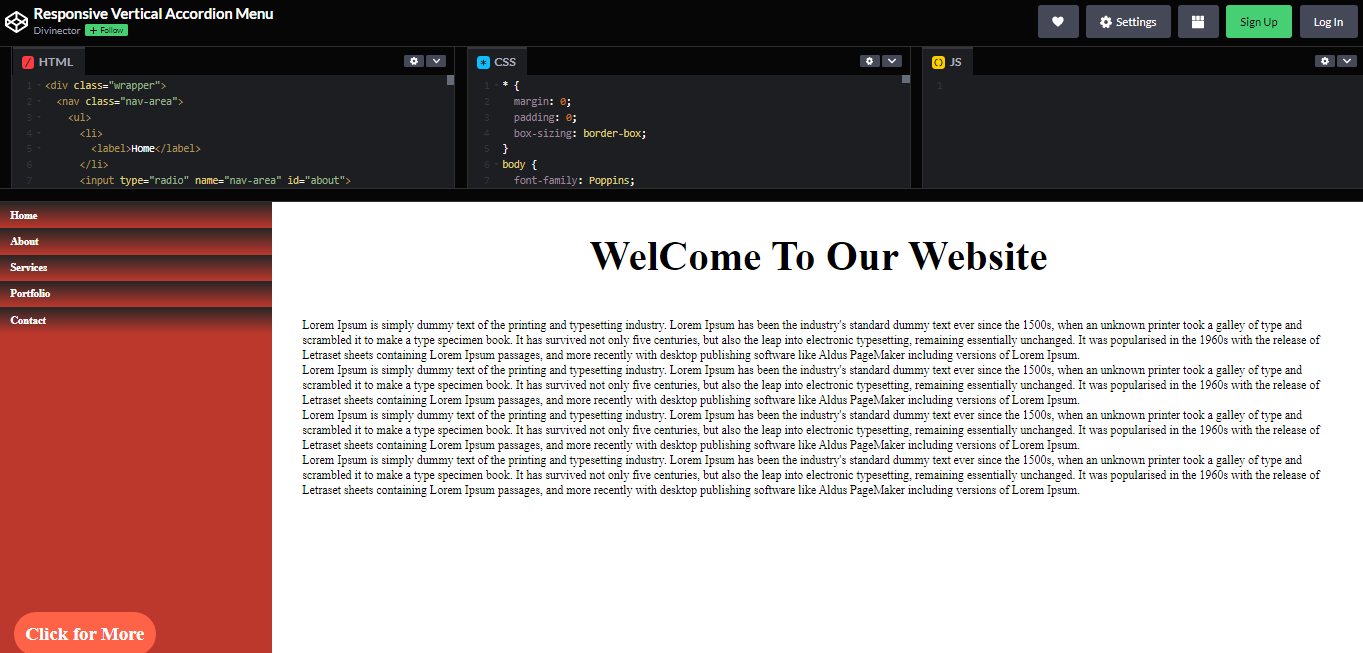 Top 21 CSS Collapsible Menus Examples – WebTopic