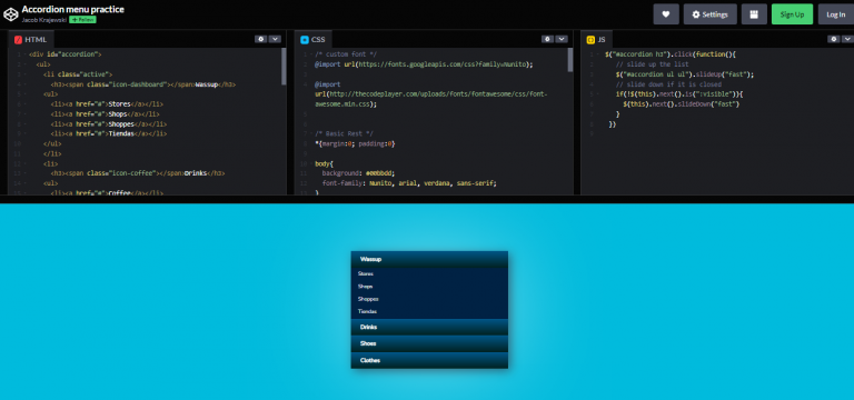 Top 21 CSS Collapsible Menus Examples – WebTopic