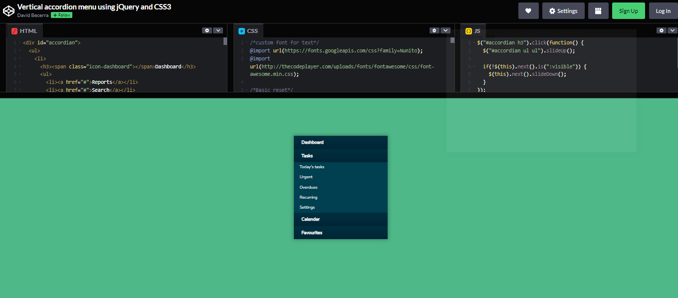 Top 21 CSS Collapsible Menus Examples – WebTopic