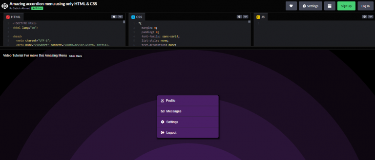 Top 21 CSS Collapsible Menus Examples – WebTopic