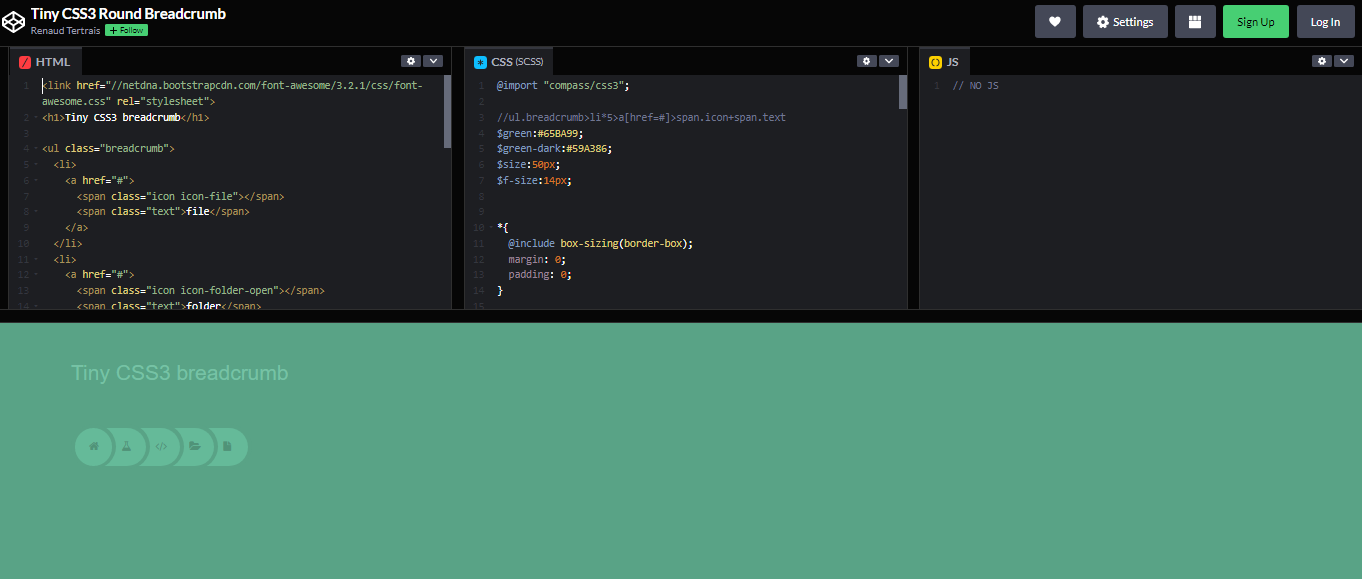 23 CSS Breadcrumbs – WebTopic