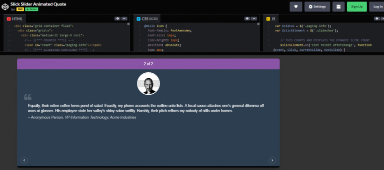 15 Css Testimonial Code Examples Webtopic