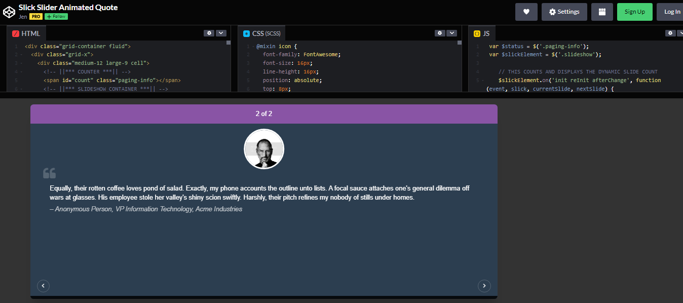 15 CSS Testimonial Code Examples – WebTopic