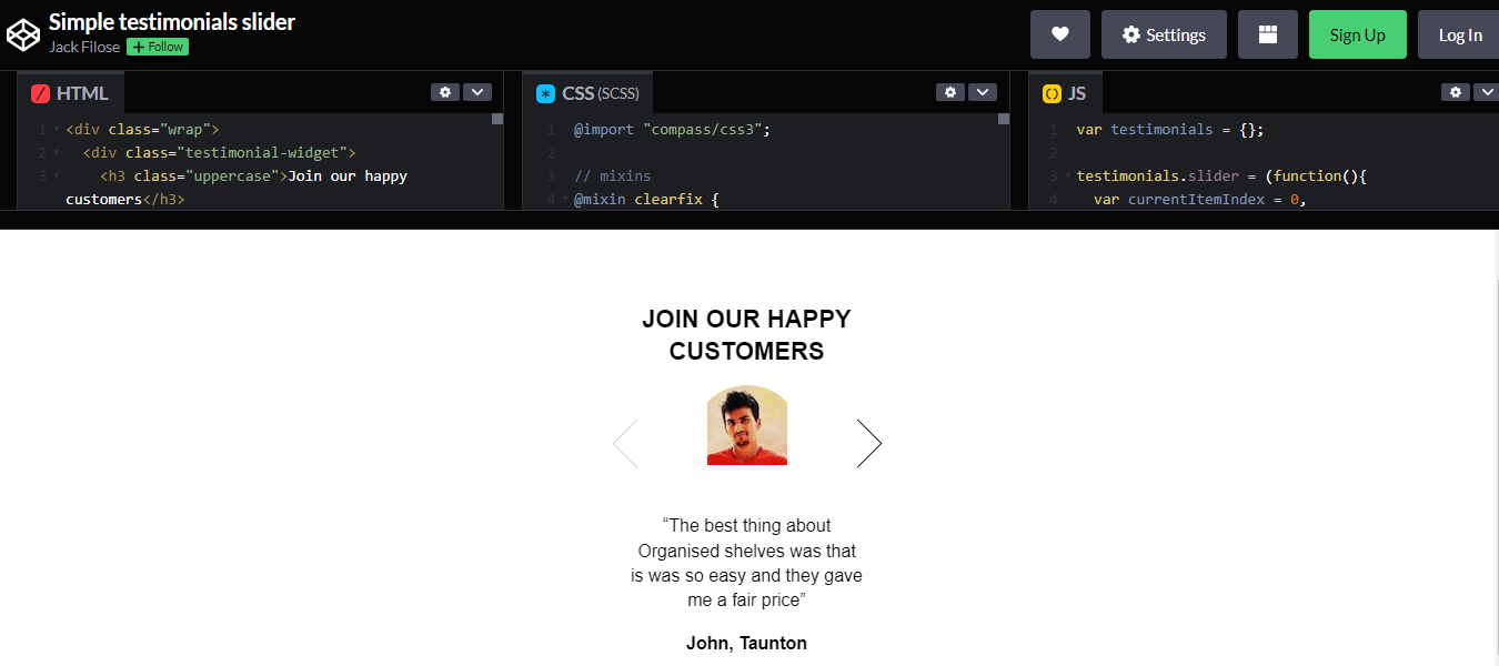 15 CSS Testimonial Code Examples – WebTopic