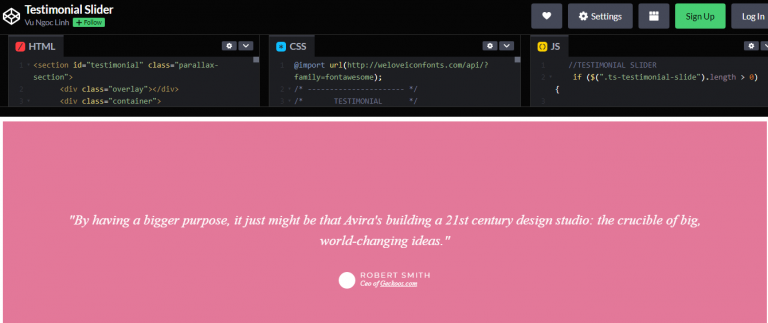 15 CSS Testimonial Code Examples – WebTopic