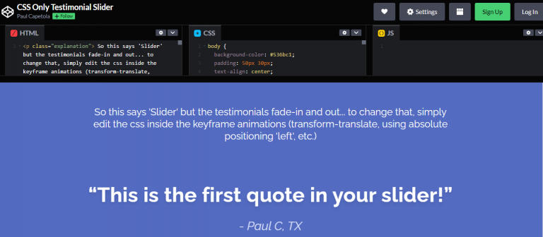 15 CSS Testimonial Code Examples – WebTopic