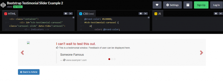 15 CSS Testimonial Code Examples – WebTopic