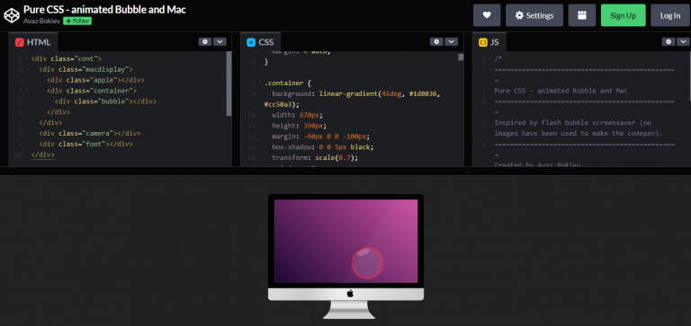 17 CSS Bubbles Code Examples – WebTopic