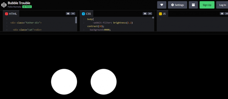 17 CSS Bubbles Code Examples – WebTopic