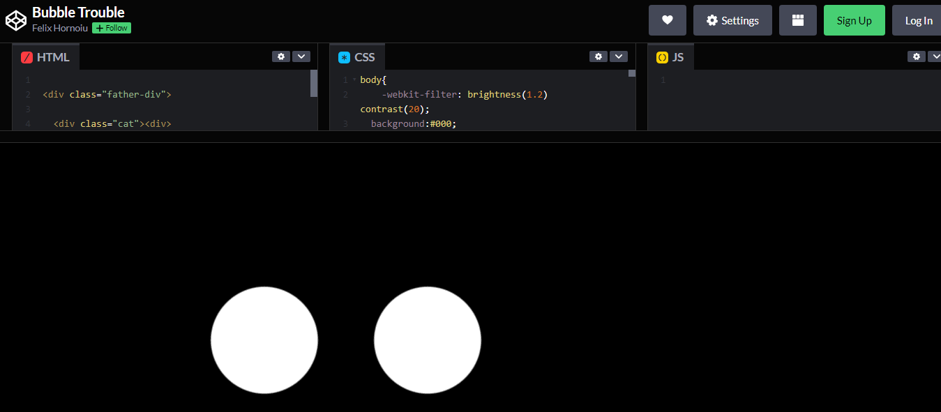 17 CSS Bubbles Code Examples – WebTopic