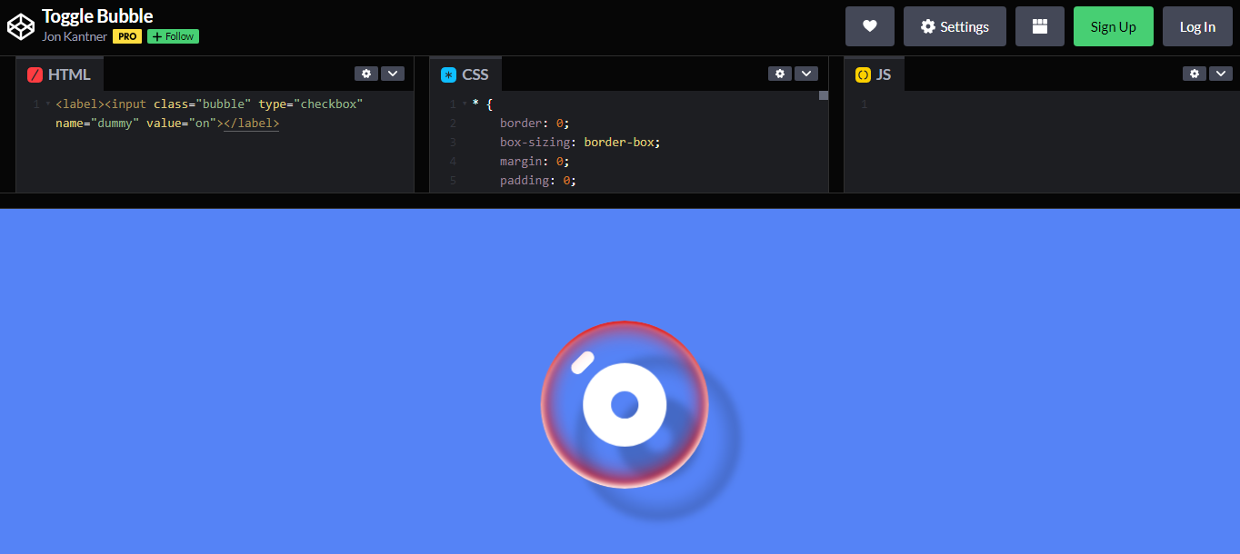 17 CSS Bubbles Code Examples – WebTopic