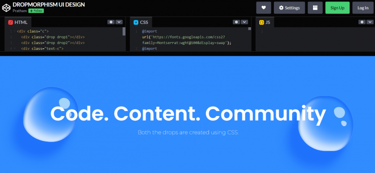 17 CSS Bubbles Code Examples – WebTopic