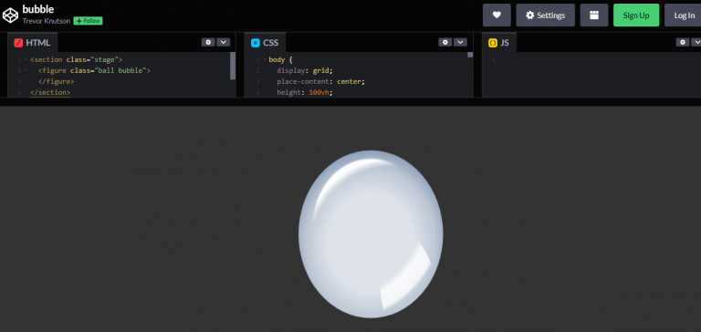 17 CSS Bubbles Code Examples – WebTopic