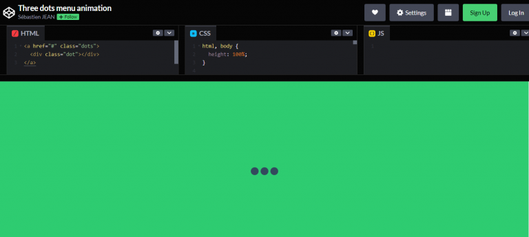 14 CSS Dotted Menu Example – WebTopic