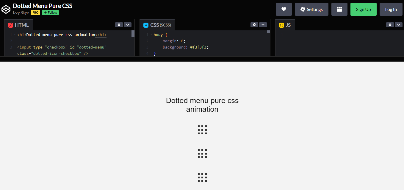 14 CSS Dotted Menu Example – WebTopic
