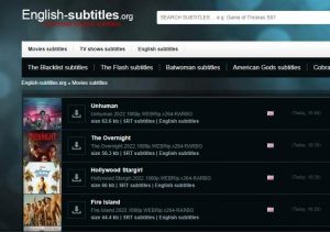 16 Best Websites To Download Subtitles For Movies and TV Shows – WebTopic