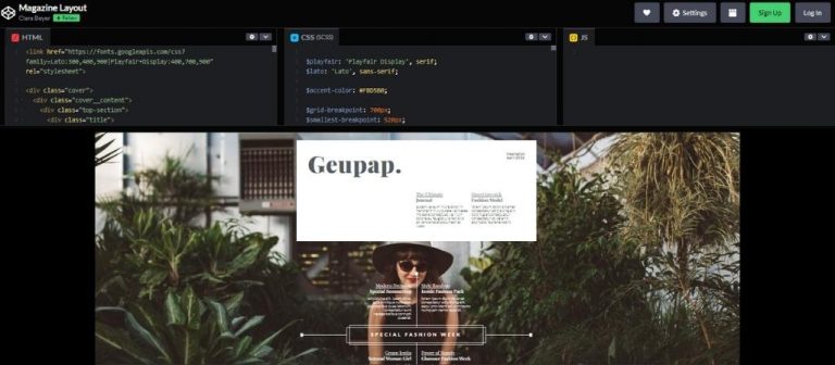 21 CSS Magazine Layouts Code Examples – WebTopic