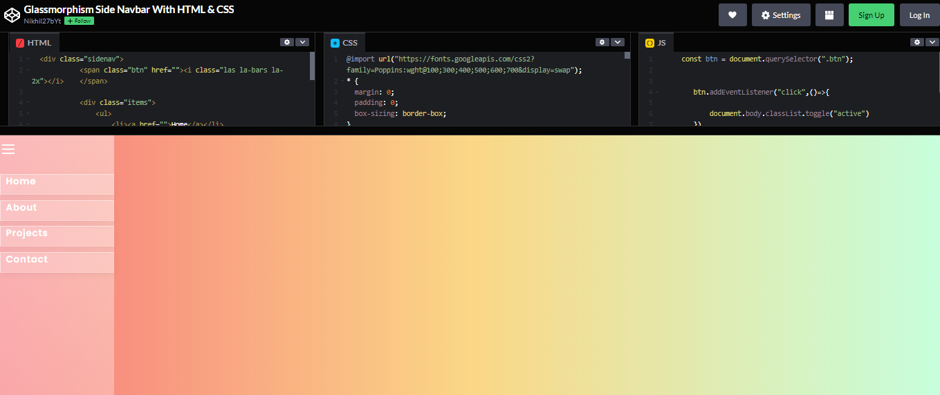 24 Awesome CSS Glassmorphism Effects – WebTopic