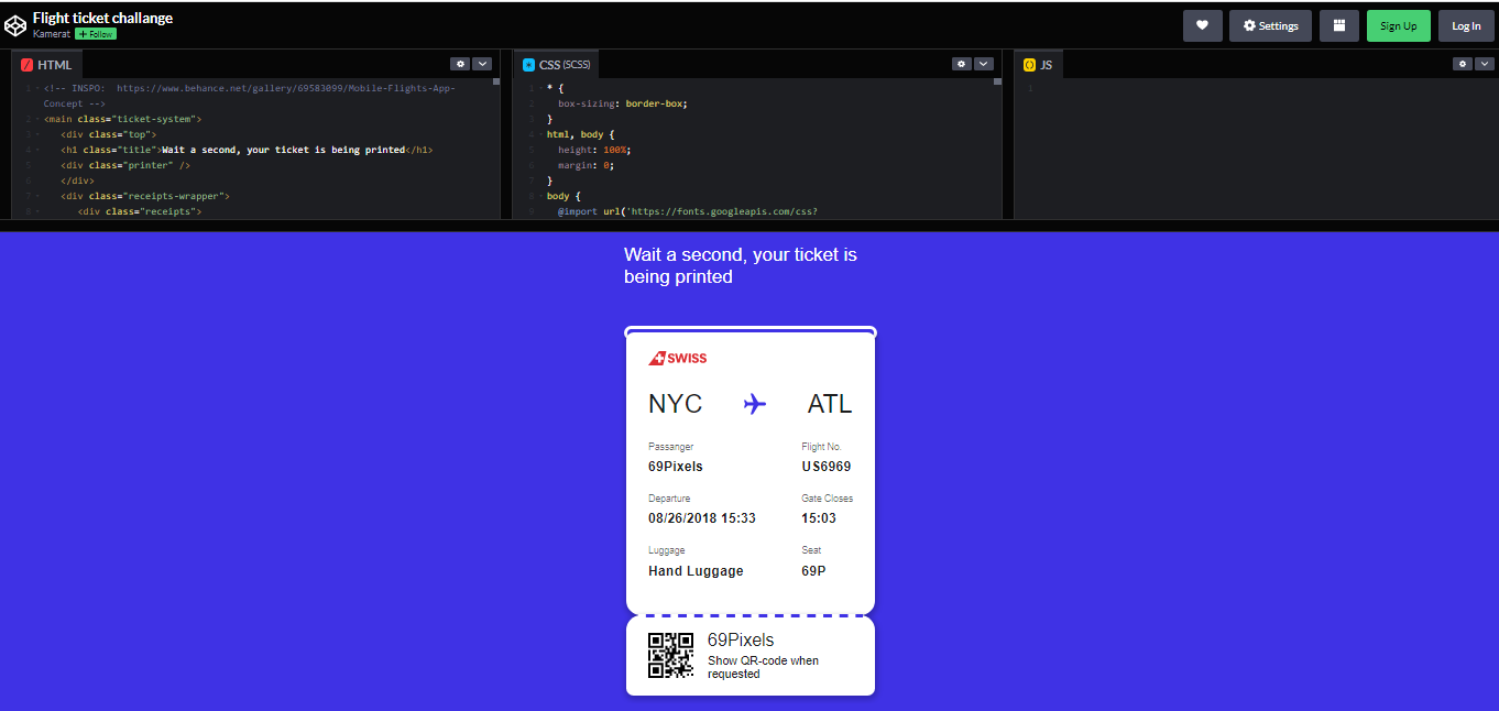 24 CSS Tickets Examples – WebTopic