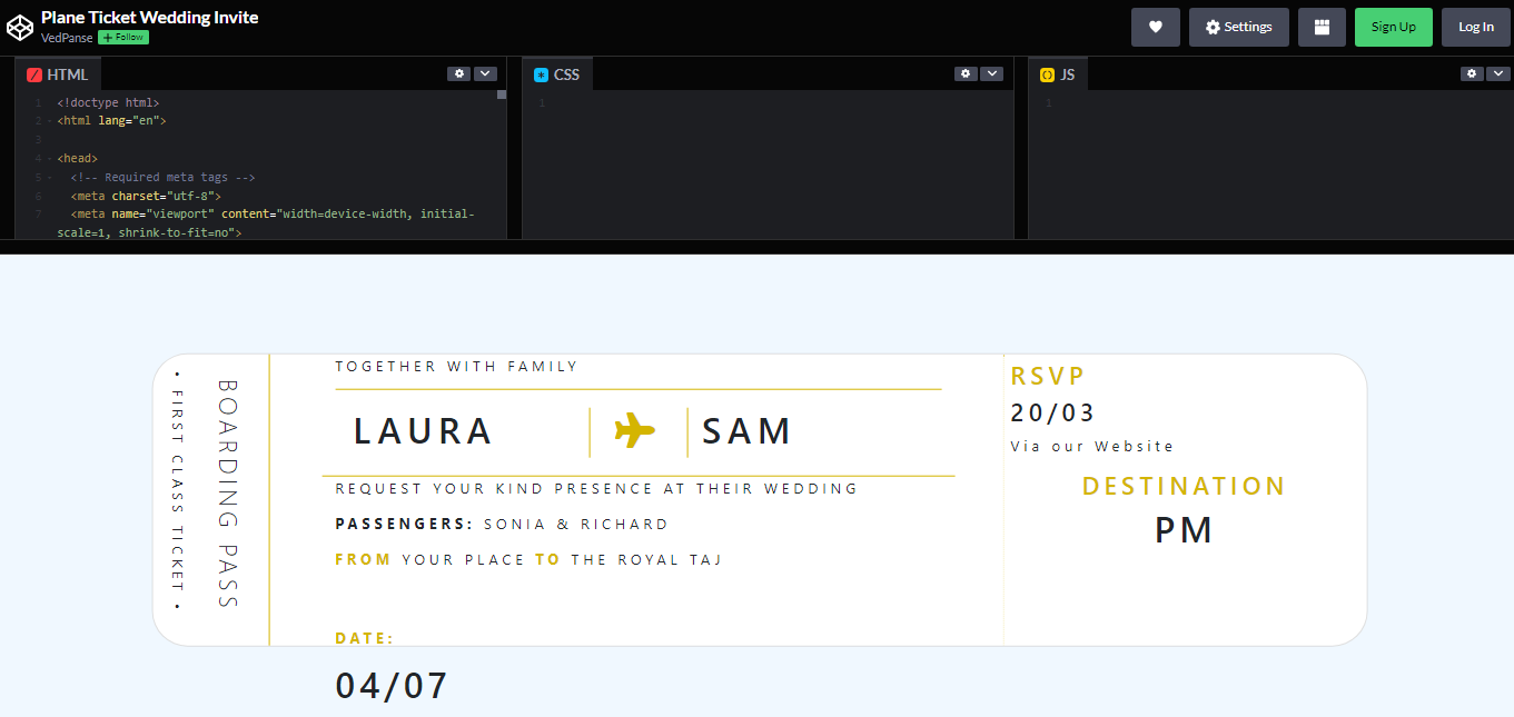 24 CSS Tickets Examples – WebTopic